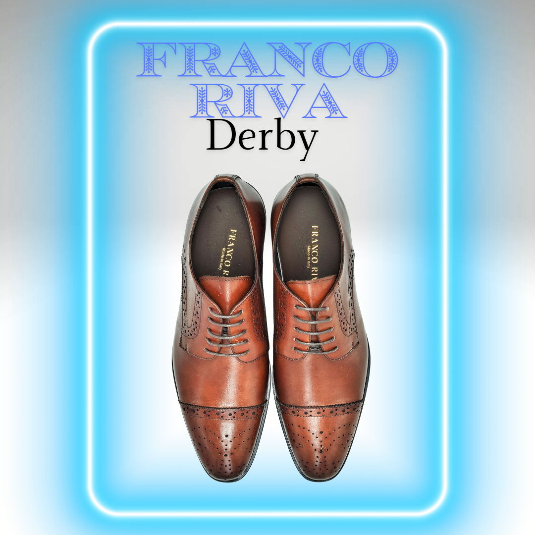 Franco Riva Derby Shoes: The Pinnacle of Men’s Formal Footwear – Fabia ...